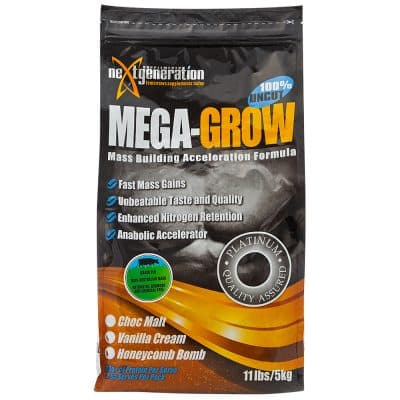 Mega-Grow - Mass gainer protein powder that works. Highest quality ...