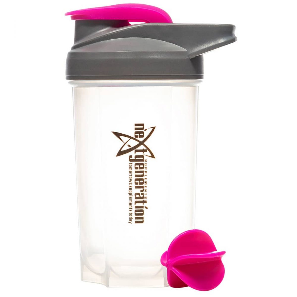 BPA Free Protein Shaker - Our 500ml Protein Shaker is 100% leak proof.