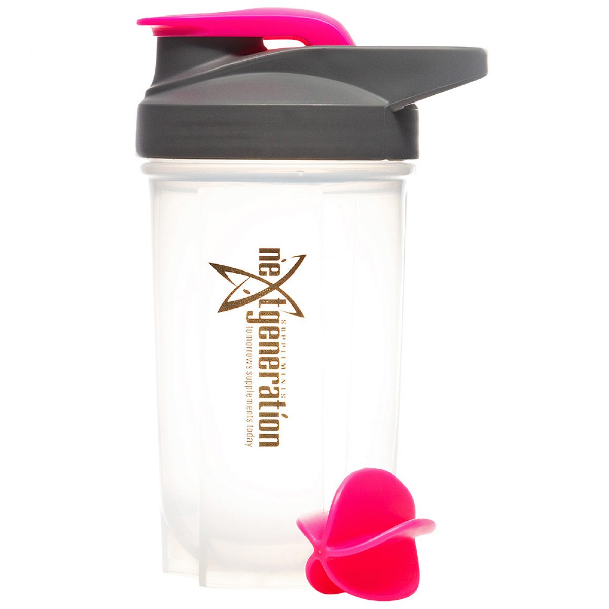 BPA Free Protein Shaker - Our 500ml Protein Shaker is 100% leak proof.